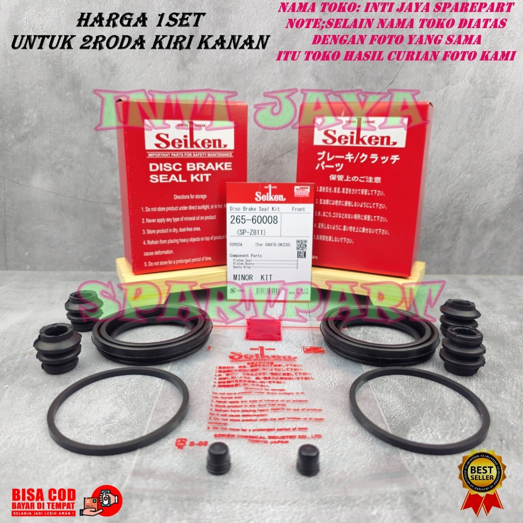 Jual SIL SEAL REM CAKRAM RODA DEPAN TOYOTA INNOVA REBORN KIRI KANAN ...