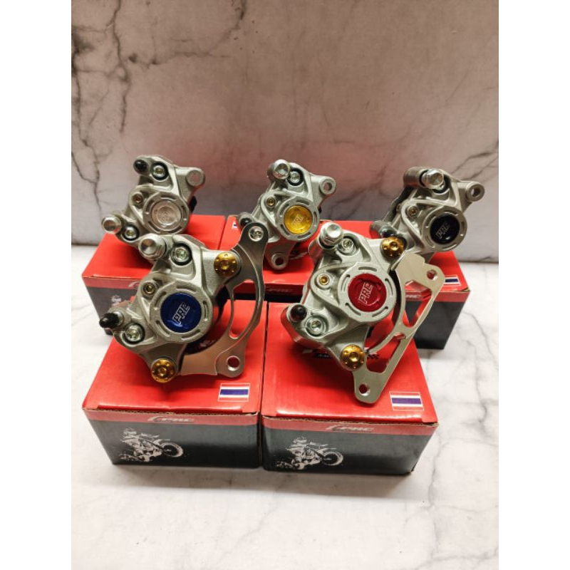 Jual paket kaliper big logo koin 2piston 2p + baut kaliper plus breket kaliper 2p piringan 220mm ...