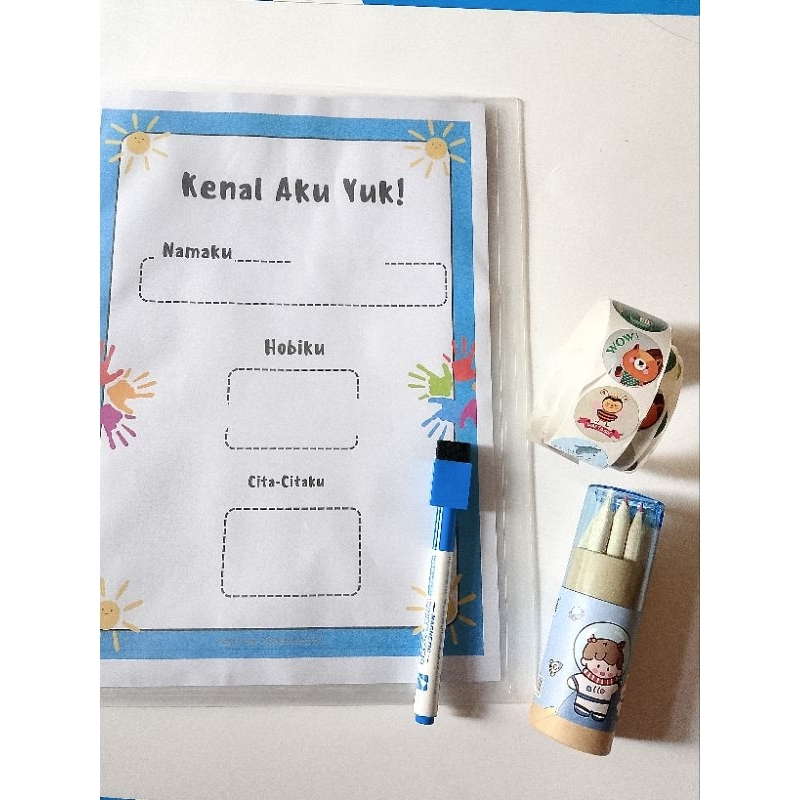 Jual Worksheet seri Warna / Lembar Kerja Anak (EDISI WARNA) | Shopee ...
