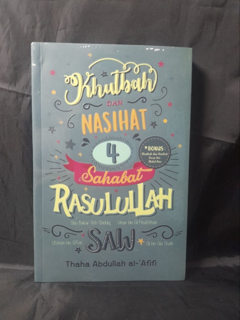 Jual BUKU ORIGINAL - KHUTBAH DAN NASIHAT 4 SAHABAT RASULULLAH SAW ...