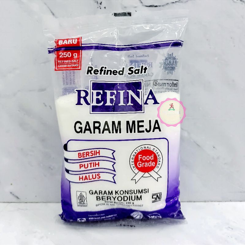 Jual Garam Halus Refina 250gr | Shopee Indonesia