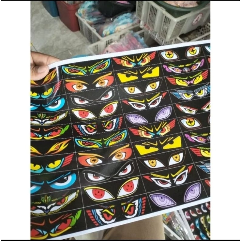 Jual stiker sound viral mata 50pcs | Shopee Indonesia
