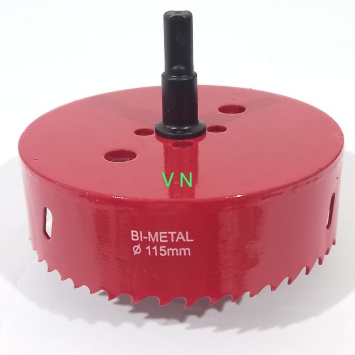 Jual Hole Saw 115 mm/Mata Bor Pembolong Kayu/Triplek/Plastik PVC ...