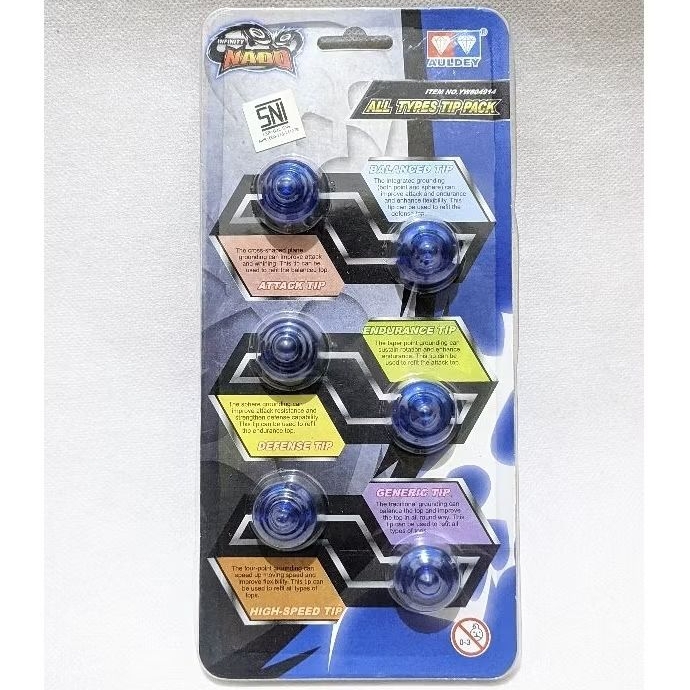 Jual infinity nado all types tip pack ball beyblade auldey | Shopee ...