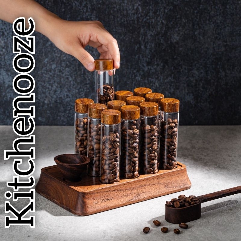 Jual BRUSSONIC Single Dose Coffee Beans Glass Tubes Set | Tabung Kaca Single Dose Kopi Espresso ...