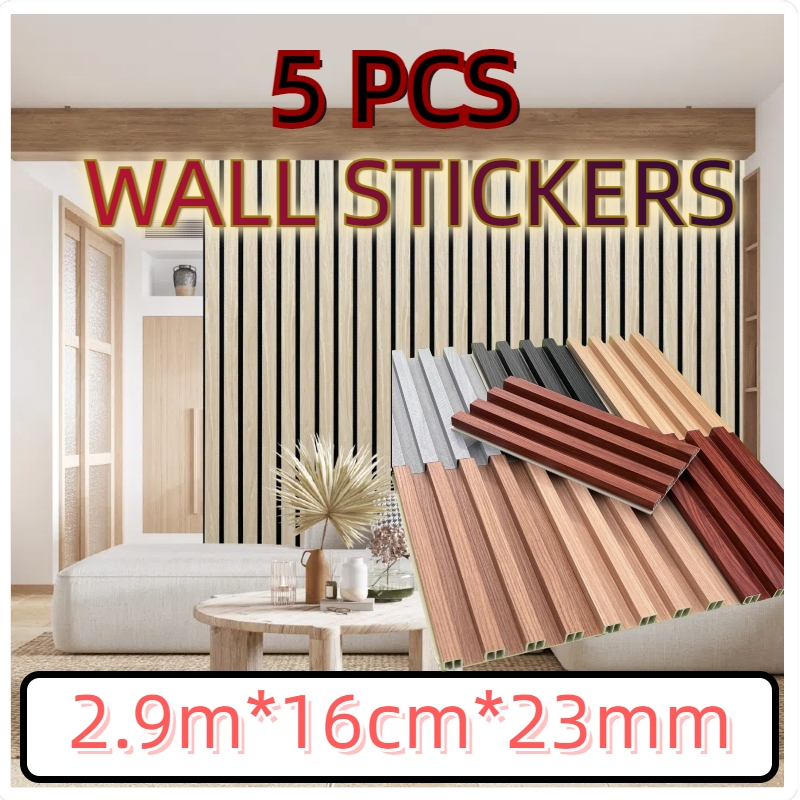 Jual 1/5 PCS Wood Panel WPC 2.9Meter*16Cm / Wall Panel Dinding Kamar ...