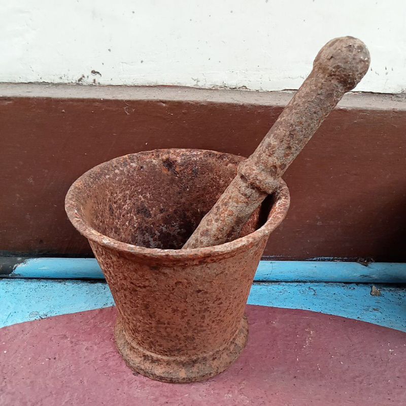 Jual Lumpang Besi Jadul 4.2kg | Shopee Indonesia