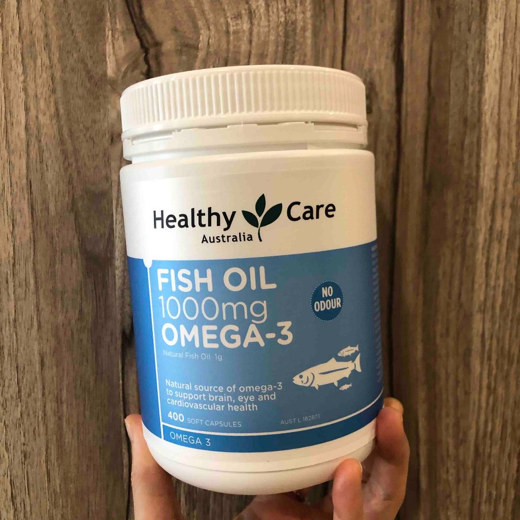Jual HEALTHY CARE OMEGA 3 FISH OIL 1000 MG 400 CAPS | Shopee Indonesia