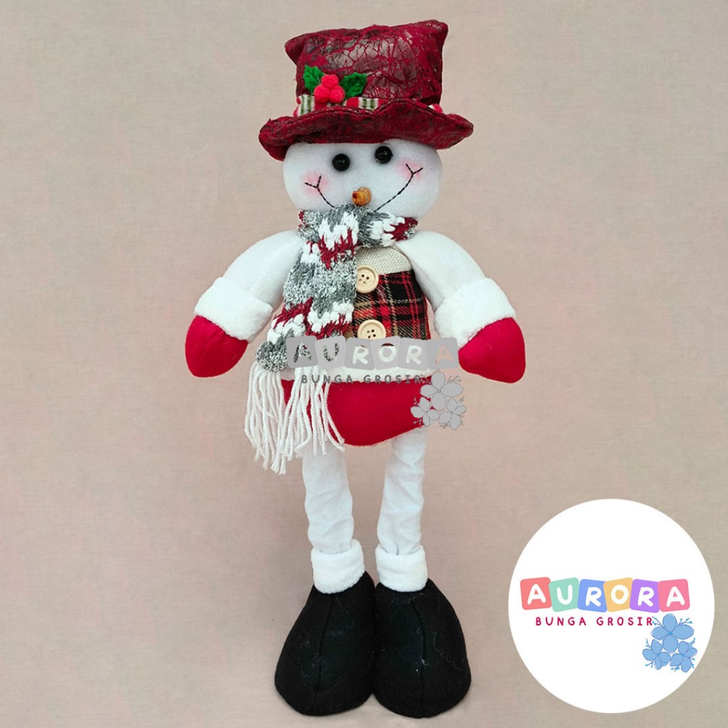 Jual Christmas Boneka Santa Snowman Deer Hiasan Natal Christmas Doll ...