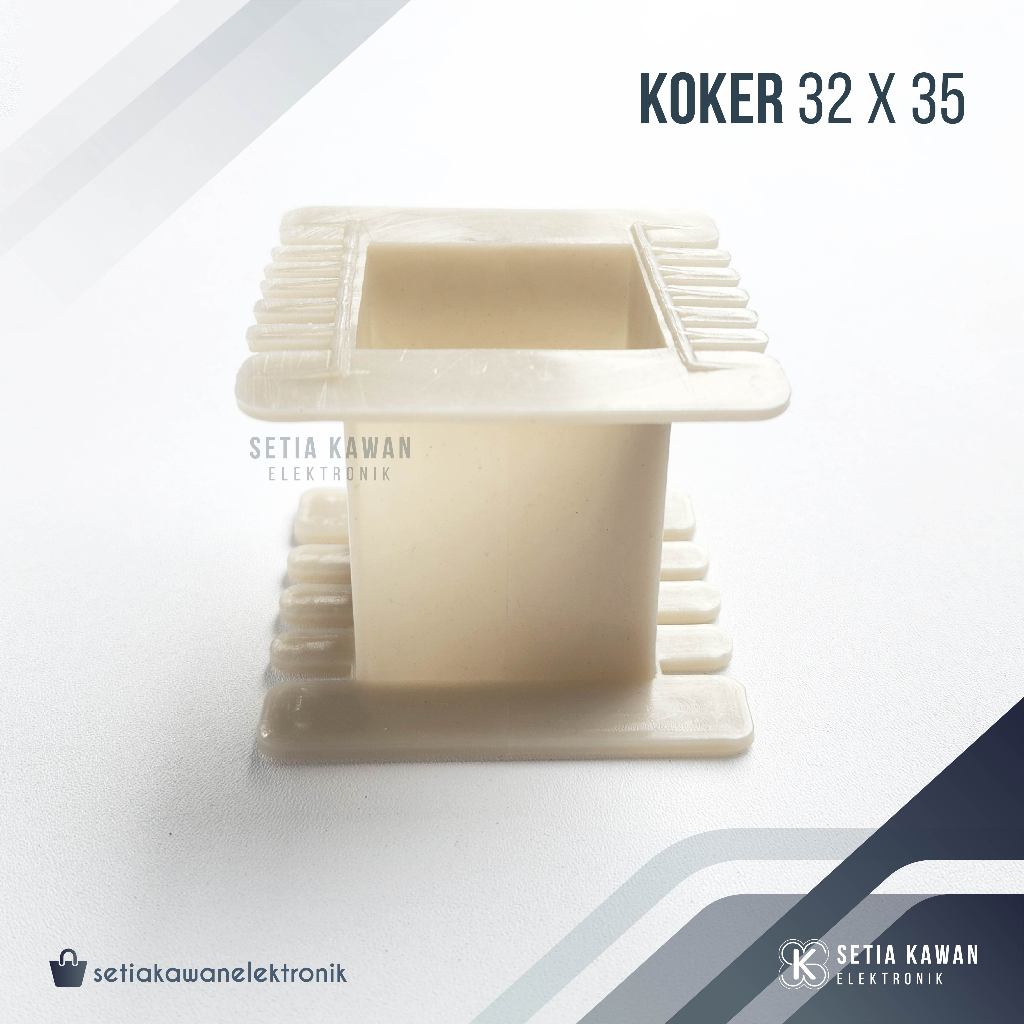 Jual Koker Trafo Kotak 32x35 / Bobin Bobbin Dudukan Besi Plat Keren ...