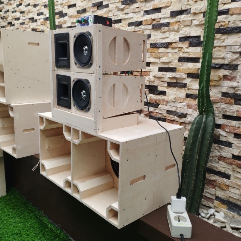 Jual Box speaker line array 4 inch | Shopee Indonesia