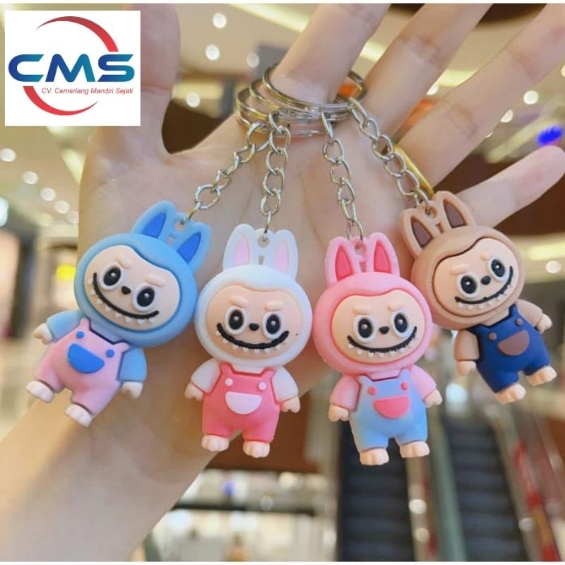 Jual Gantungan Kunci Labubu / Labubu Karet Lucu Banget / Labubu Viral ...