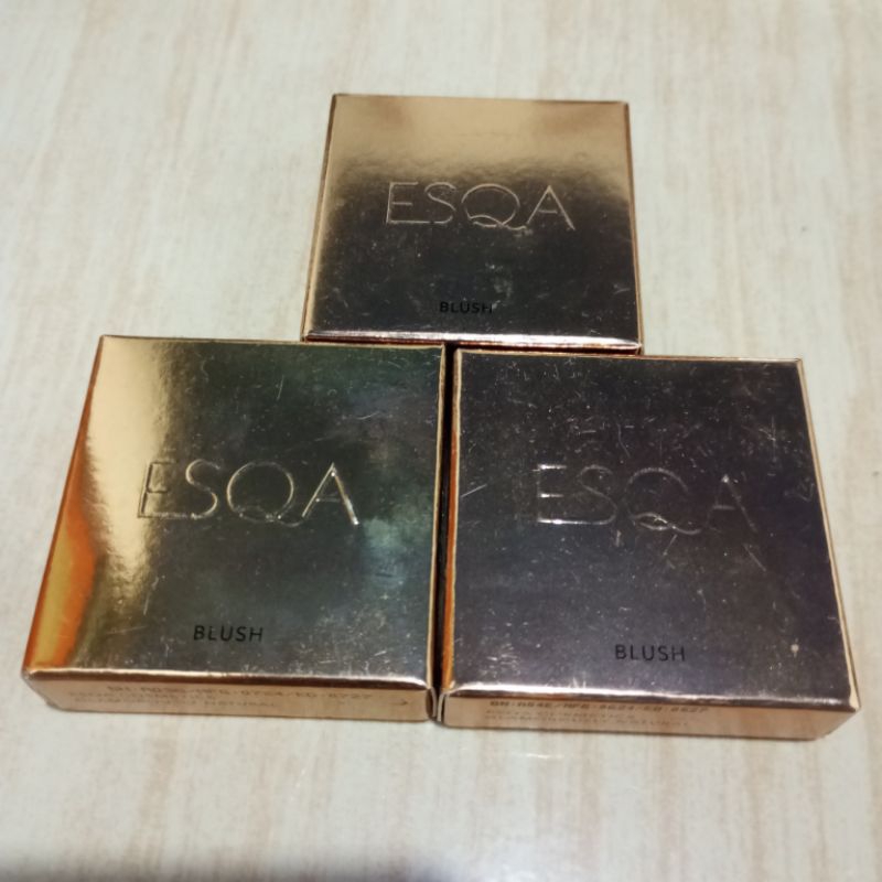 Jual (Exp 07/2027) ESQA Blush Shade Honolulu 4,3G | Shopee Indonesia