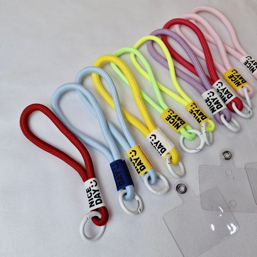 Jual STRAP GANTUNGAN HP TEBAL NICE DAY / MINI STRAP HANDPHONE / TALI ...