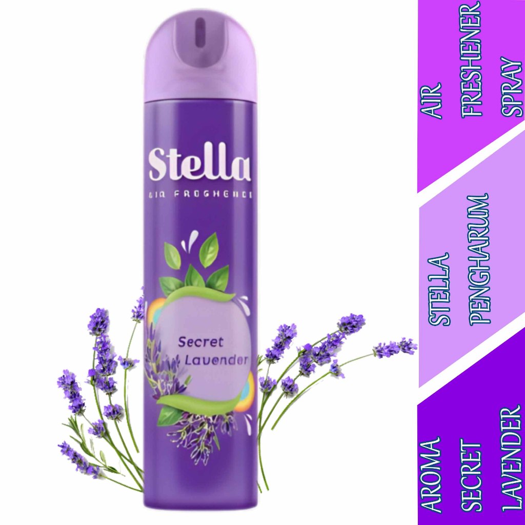Jual Pengharum Ruangan Aroma Secret Lavender - Stella - Air Freshener ...