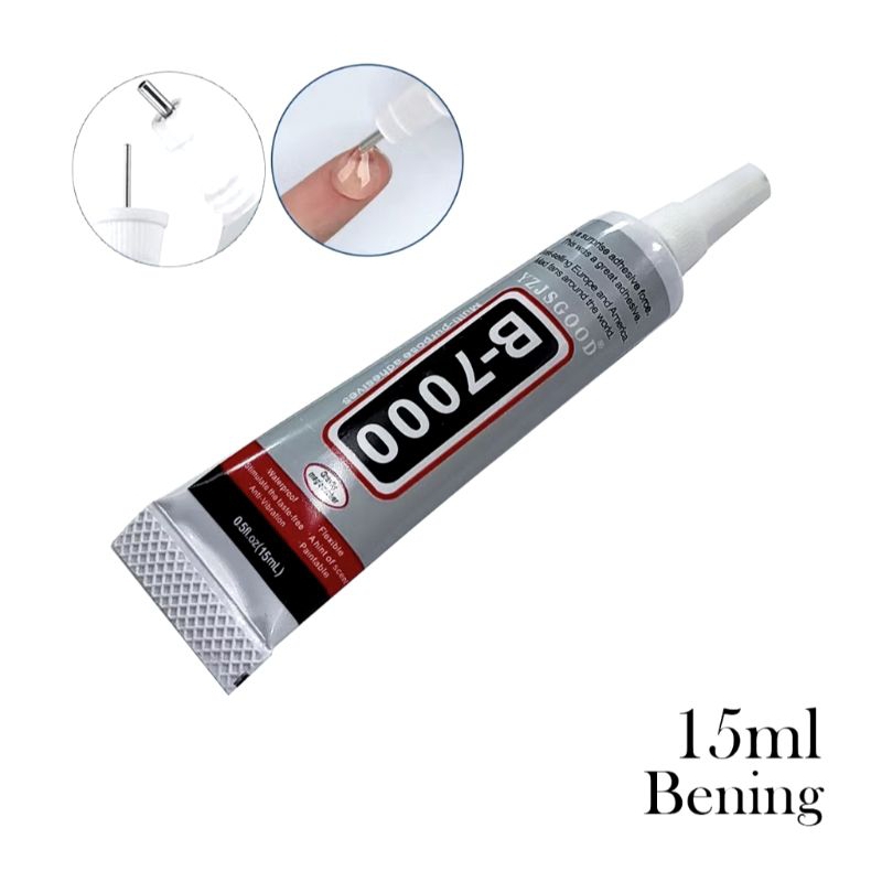 Jual LEM LCD TOUCHSCREEN B-7000 BENING 15ml | Shopee Indonesia