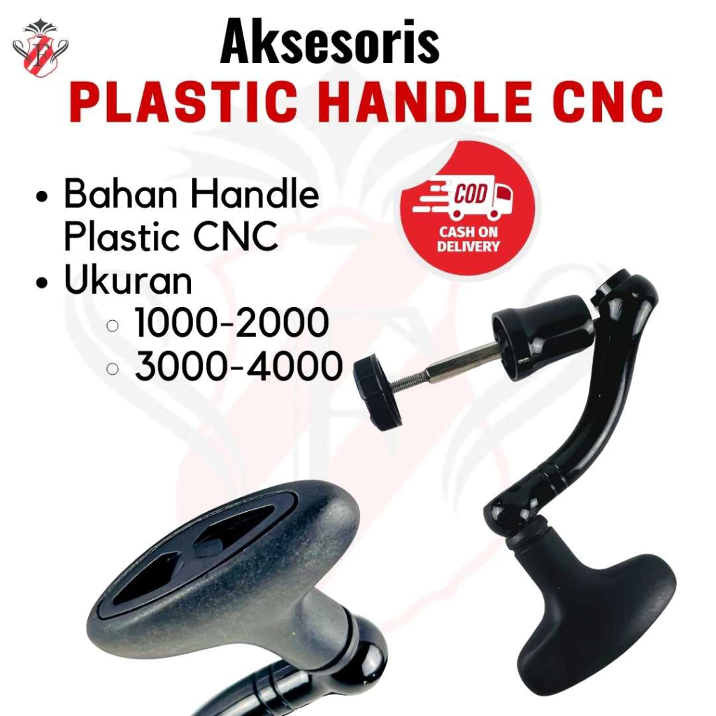 Jual Handle Reel Pancing Sparepart Plastik CNC 1000 2000 3000 4000 ...