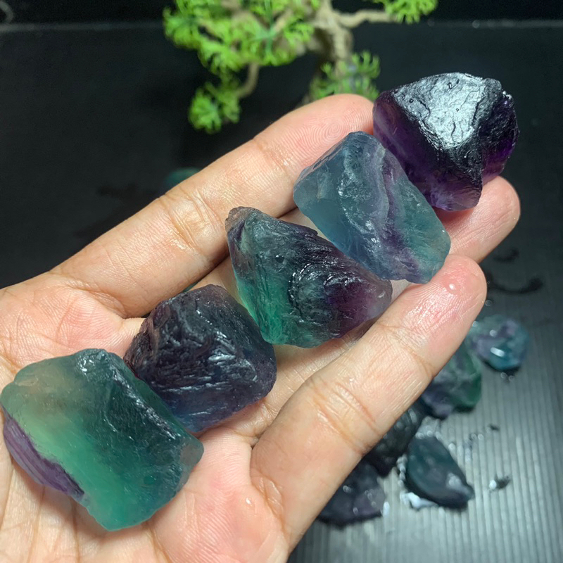 Jual Batu florite/ bahan batu flourite/ bongkahan flourite/lempengan ...