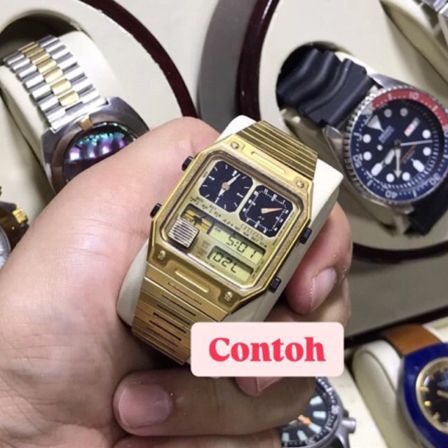 Jual jam tangan bahan Citizen Robot 8980-084900 ana digi vintage jadul ...