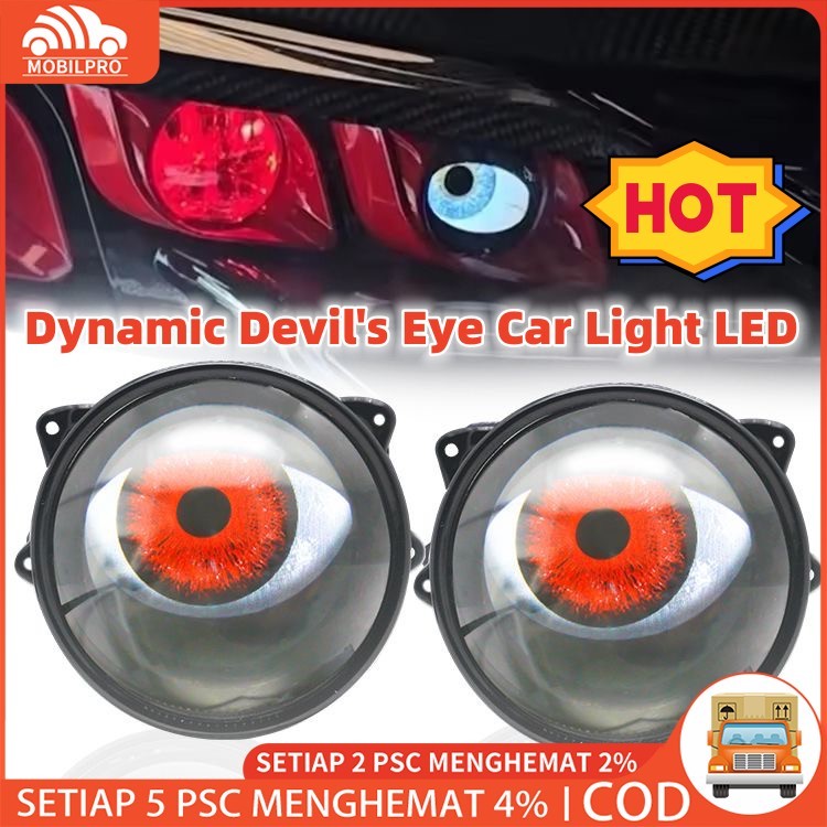 Jual BILED WST 3 INCH Fiber Karbon DC 55W/12V PROJECTOR LED BLUE LENS ...