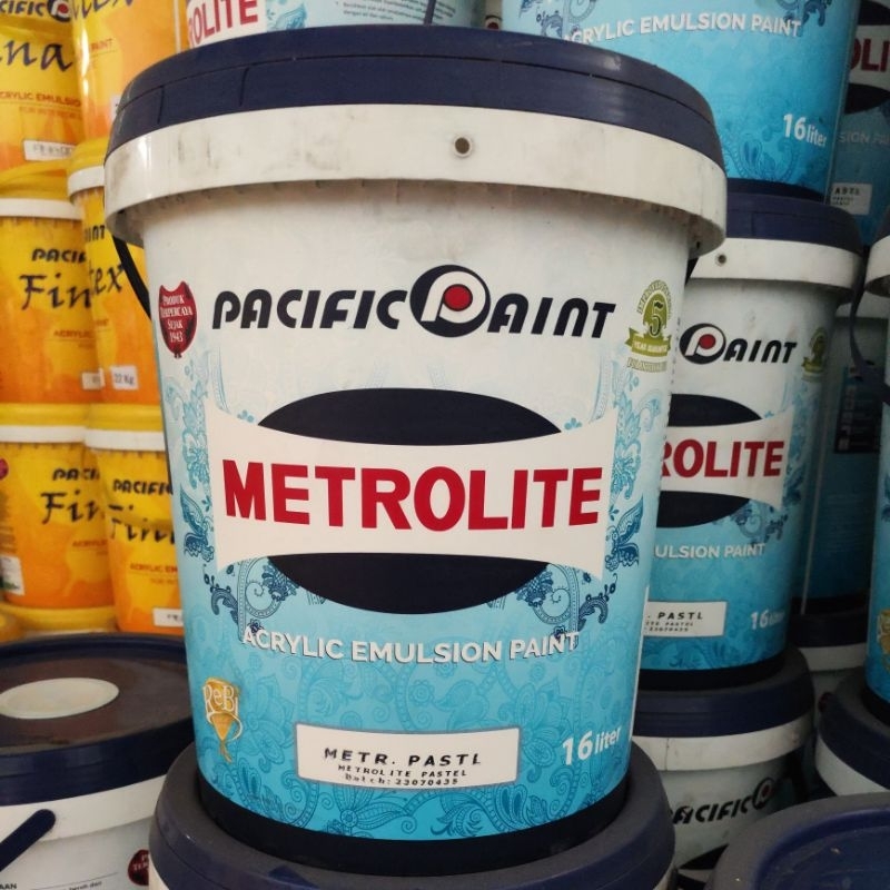 Jual CAT TEMBOK METROLITE EMULUSION 25 kg | Shopee Indonesia
