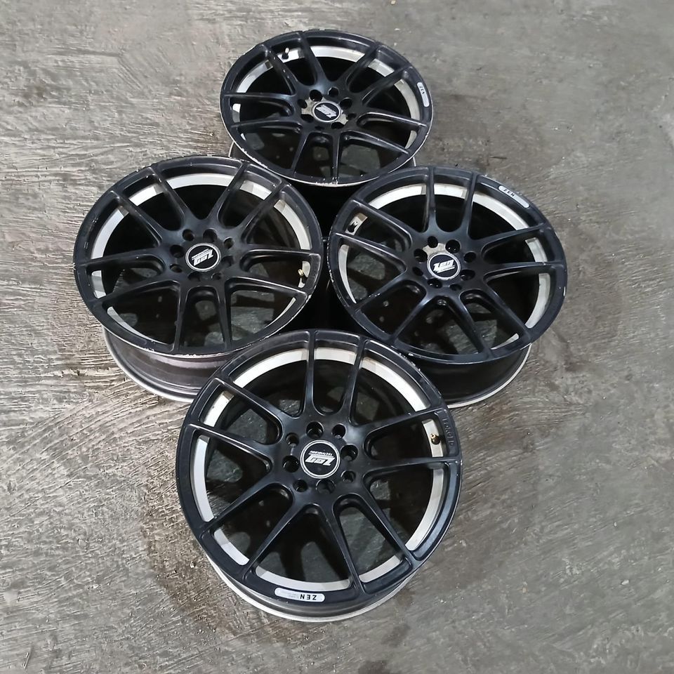 Jual Velg Mobil Racing ZEN Ring 17 Pcd 4x100/114.3 Vios Altis Yaris ...