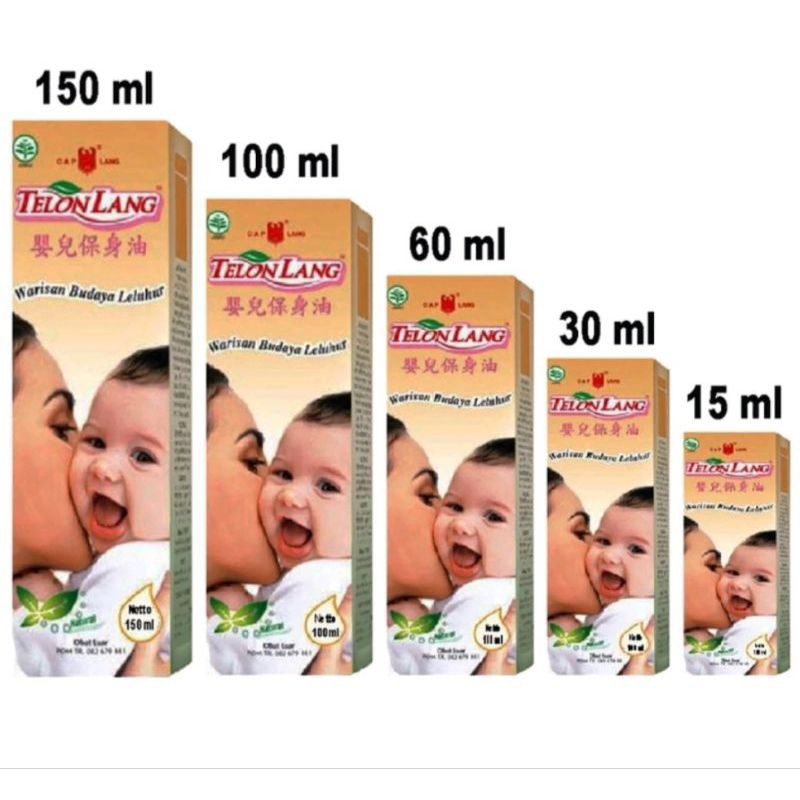 Jual Minyak Telon Lang/ Minyak Telon Cap Lang/ Telon Lang Plus | Shopee Indonesia