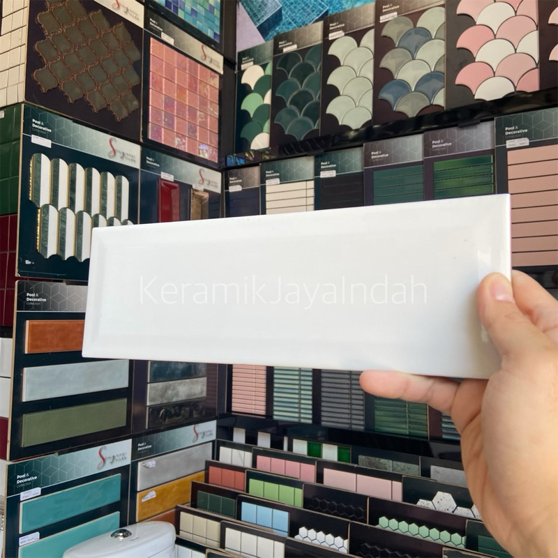 Jual KERAMIK 10 x 30 SIGNATURE MULIA KERAMIK DINDING LANTAI DAPUR ...