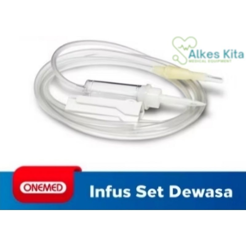 Jual Infuset Onemed // Infusion Set // Selang Infus | Shopee Indonesia