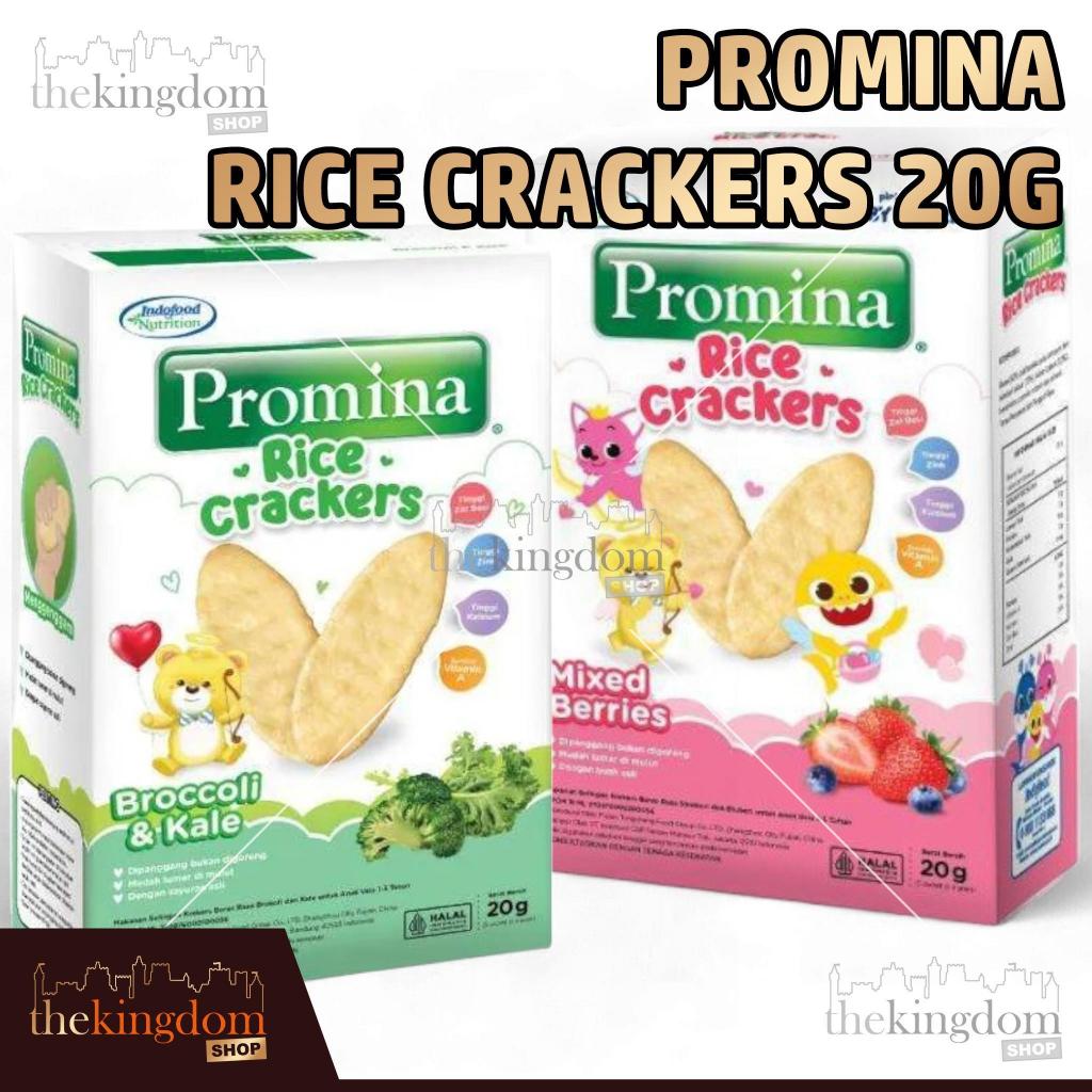 Jual Promina Rice Crackers 20g Snack Cemilan Biskuit Beras Bayi Rasa ...