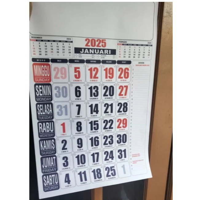 Jual PROMO KALENDER MURAH 2025 | Shopee Indonesia
