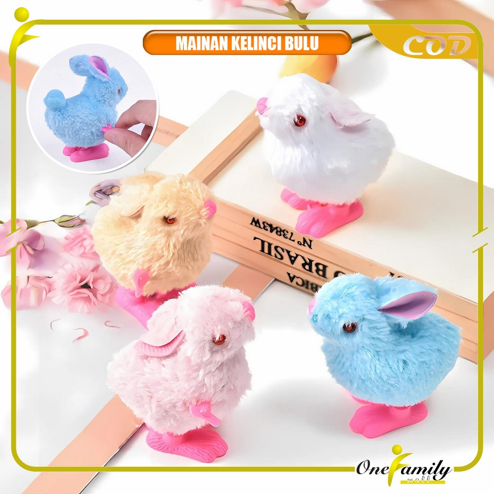 Jual ONE-M359 Mainan Kelinci Putar Manual / Mainan Anak Pet Rabbit ...