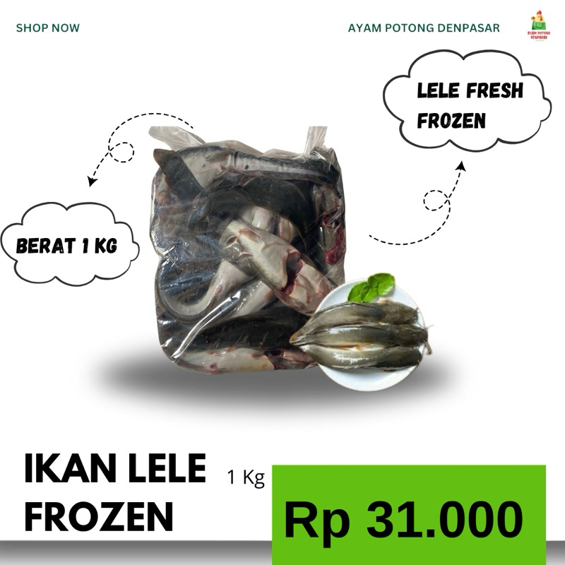 Jual FROZEN LELE MARINASI // FROZEN LELE FRESH 1kg | Shopee Indonesia
