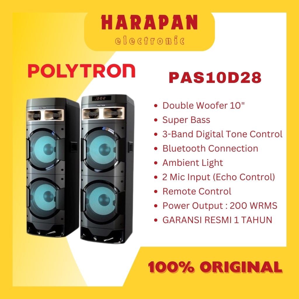 Jual POLYTRON SPEAKER AUDIO ACTIVE BLUETOOTH PAS10D28 USB / SPEAKER ...