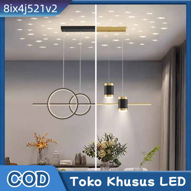 Jual Lampu Hias Gantung Ruang Makan Minimalis lampu makan Lampu mini bar Lampu gantung Nordic ...