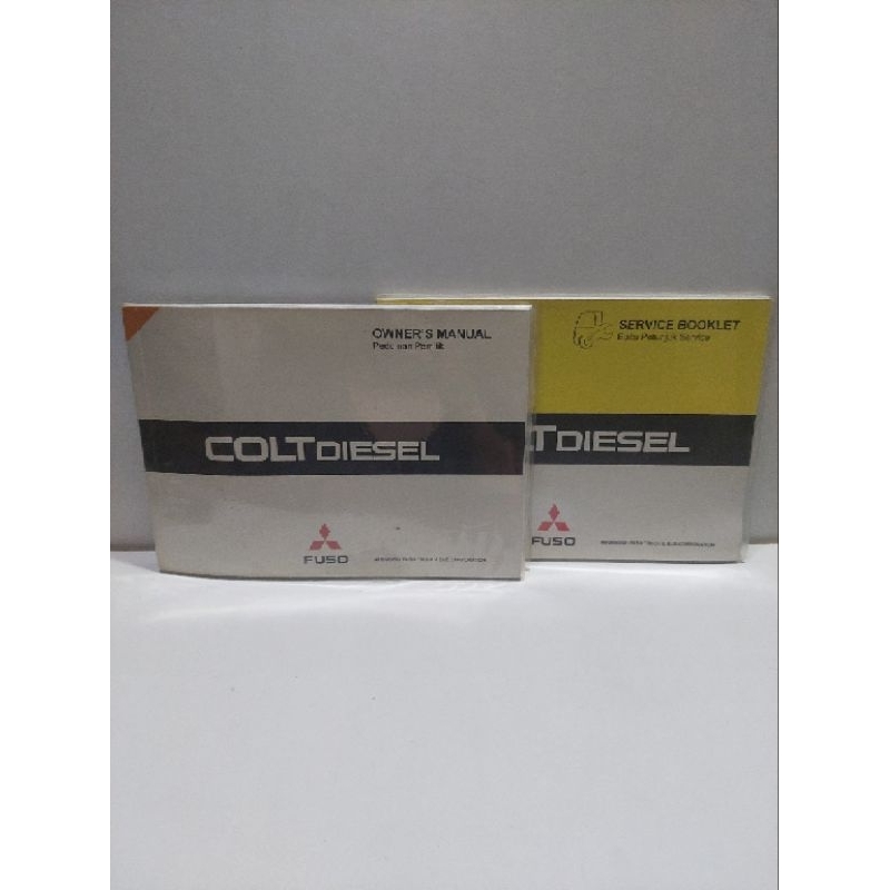 Jual BUKU MANUAL BOOK BUKU PEDOMAN PEMILIK MOBIL MITSUBISI COLT DIESEL ...