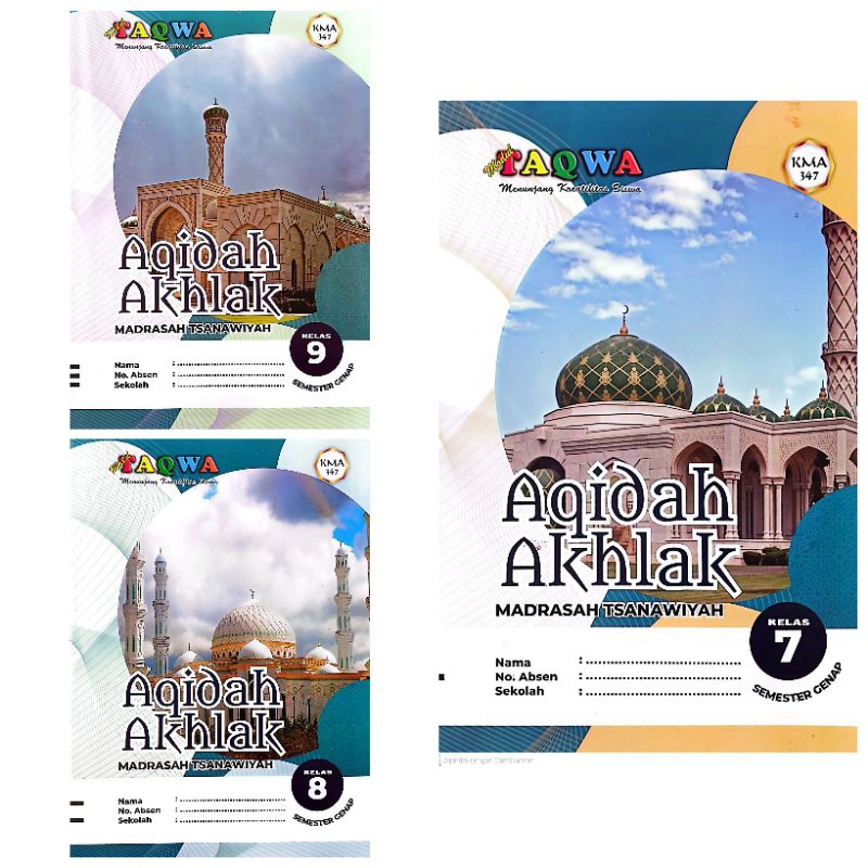 Jual BUKU LKS TAQWA SMP MTS AKIDAH AKHLAK KELAS 7 8 9 KURIKULUM MERDEKA KMA TERBARU SEMESTER 2 ...