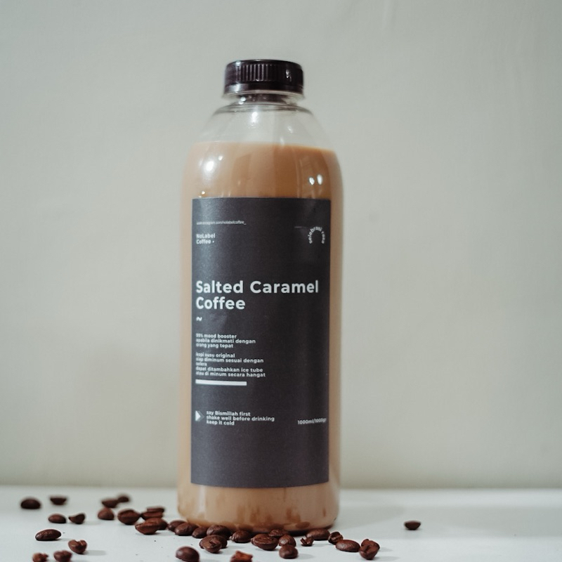 Jual kopi susu salt caramel 1 Liter | Shopee Indonesia