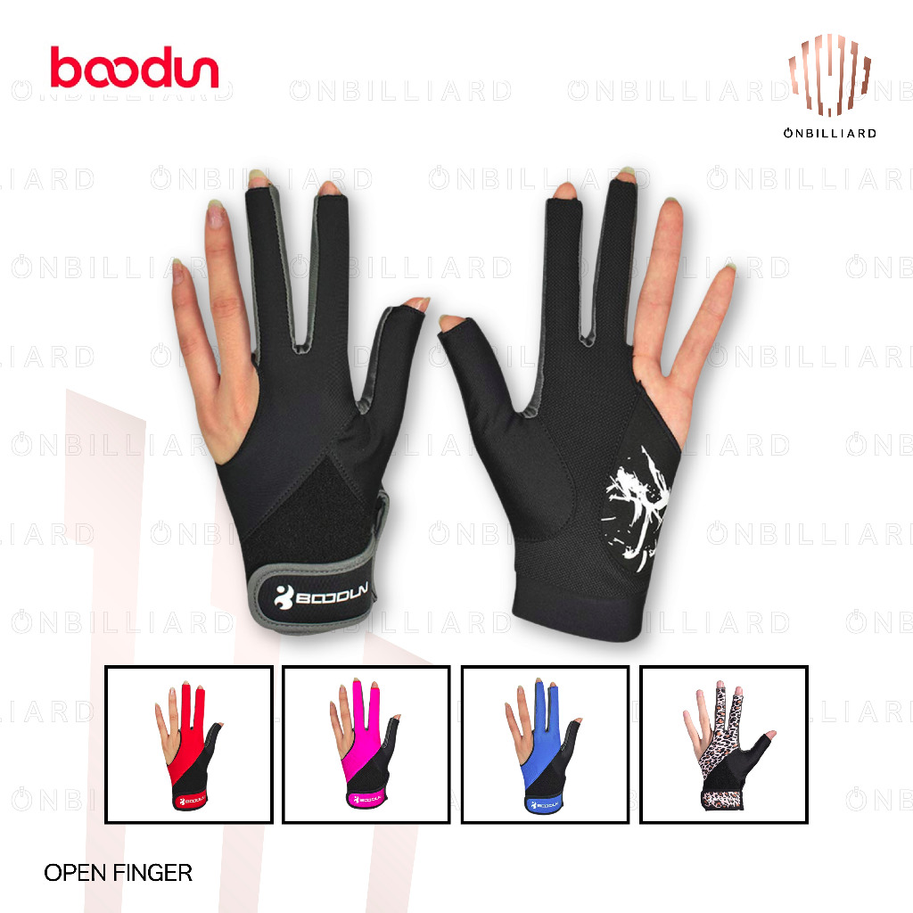 Jual Sarung Tangan Billiard BOODUN Glove Open Finger ORIGINAL | Shopee Indonesia