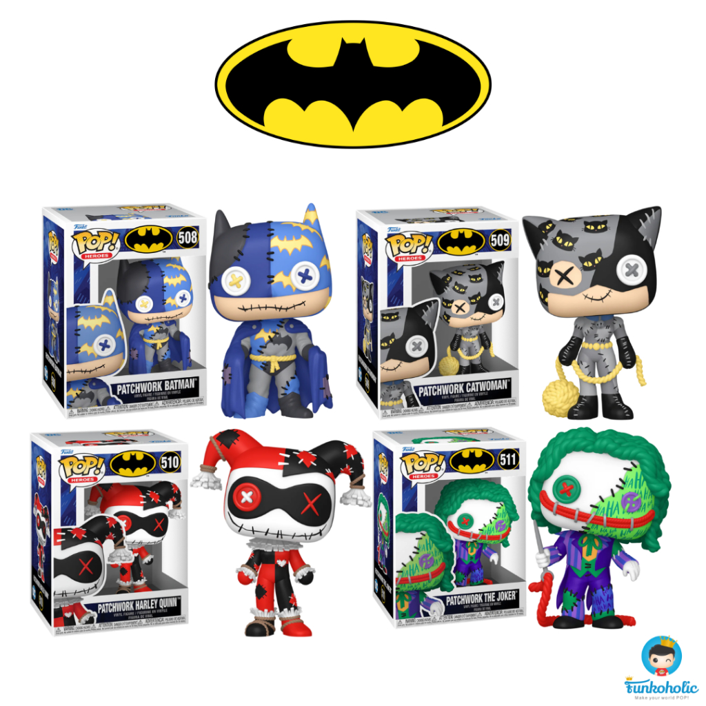 Jual Funko POP! Set Promotion DC Comics Patchwork ( 4 ITEMS ) | Shopee ...