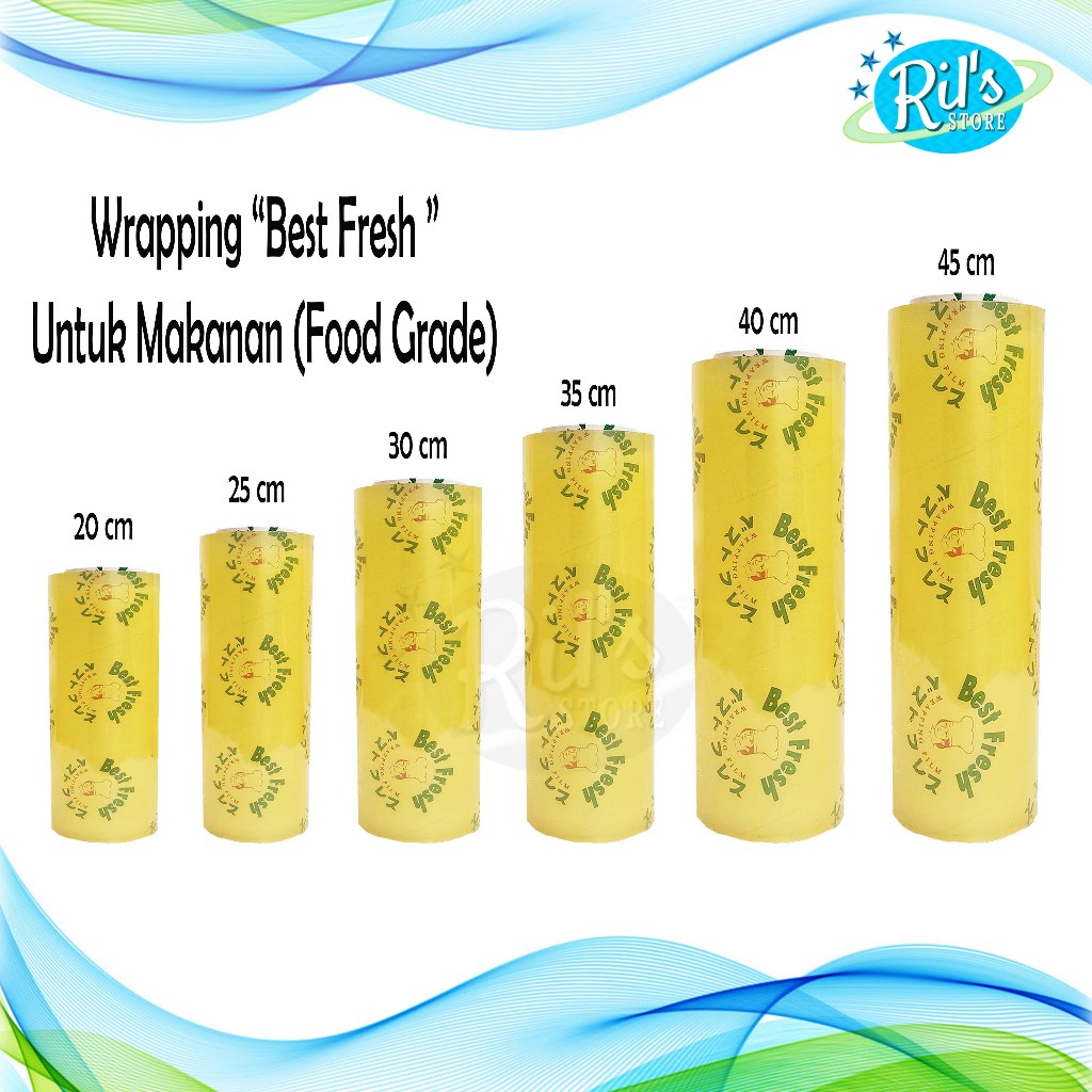 Jual Best Fresh - Wrapping Makanan Higienis 20cm 25cm 30cm 35cm 40cm ...