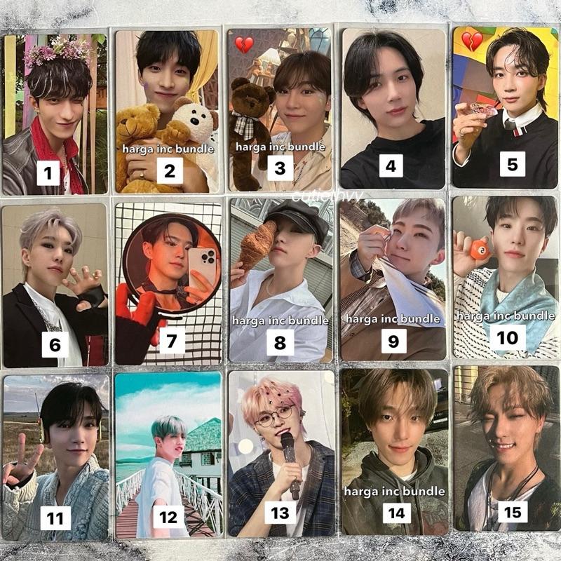 Jual [SALE] PC SEVENTEEN OFFICIAL DK JEONGHAN HOSHI SCOUPS JOSHUA DINO HEAVEN CROWN FACE THE SUN ...
