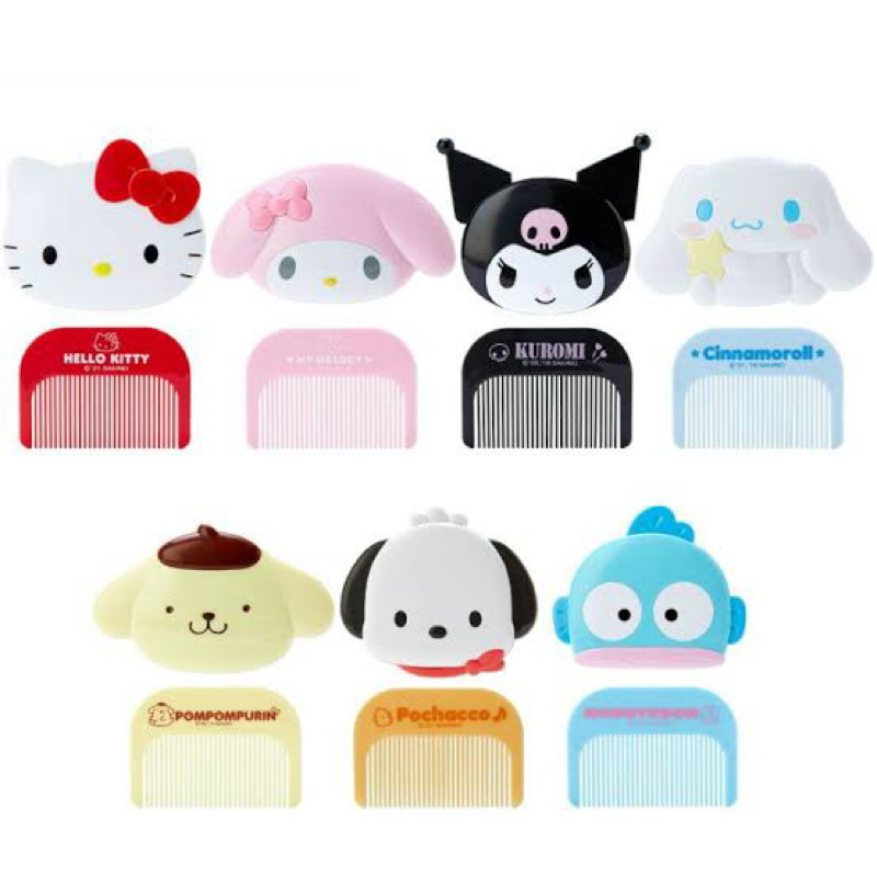 Jual Set Cermin + Sisir Sanrio Hello Kitty / My Melody / Cinnamoroll ...