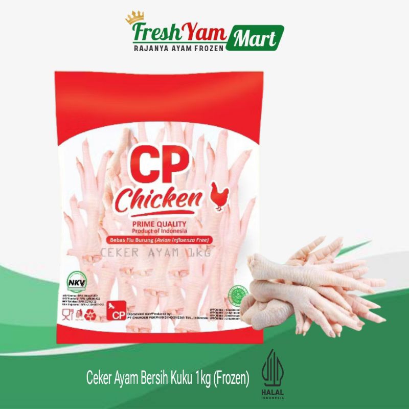 Jual Ceker Ayam Cp Frozen 1Kg | Shopee Indonesia