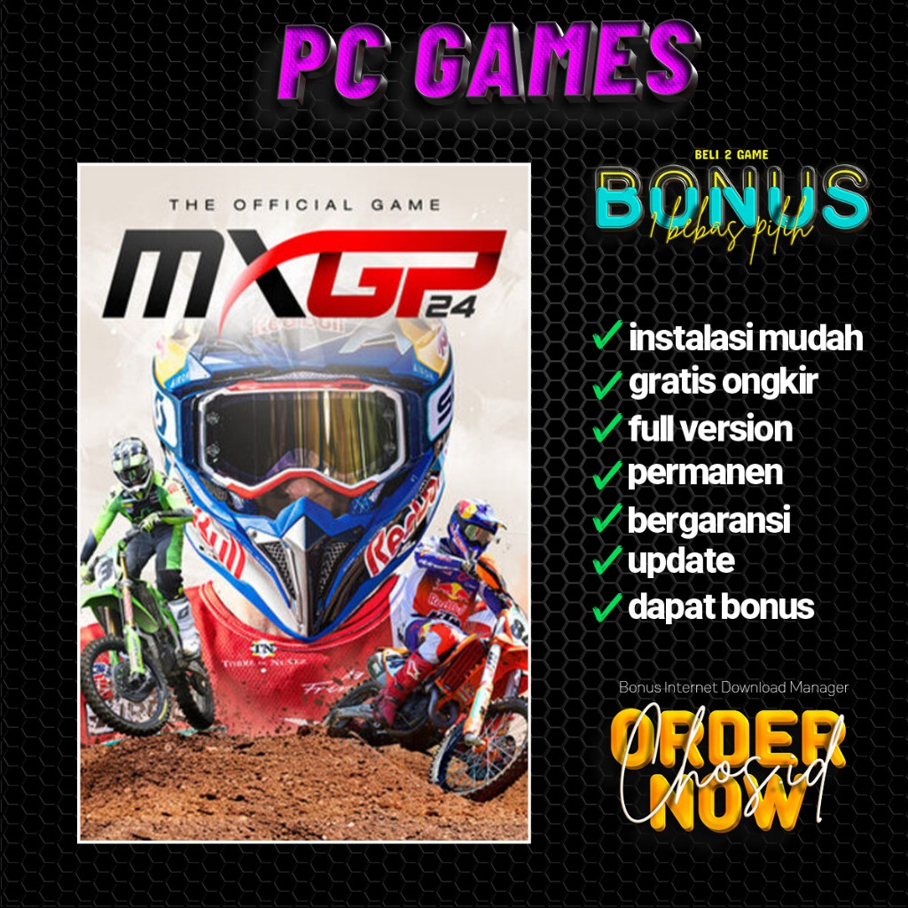 Jual MXGP 24 The Official Game | Game PC - Laptop | Shopee Indonesia