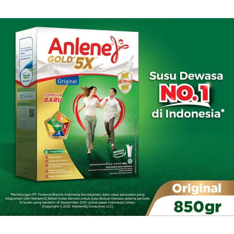 Jual Anlene Gold's Formula Baru Original 850gr | Shopee Indonesia