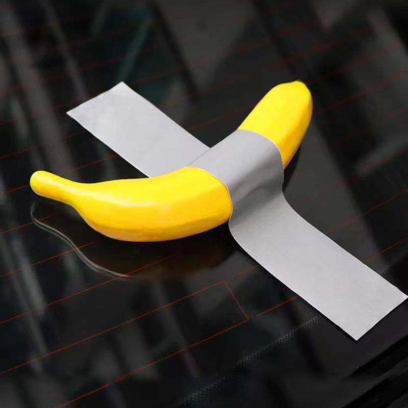 Jual Sebuah Mobil Pisang Kreatif Menyenangkan Seni Spoofing Stiker Mobil Dekorasi Mobil Stiker ...