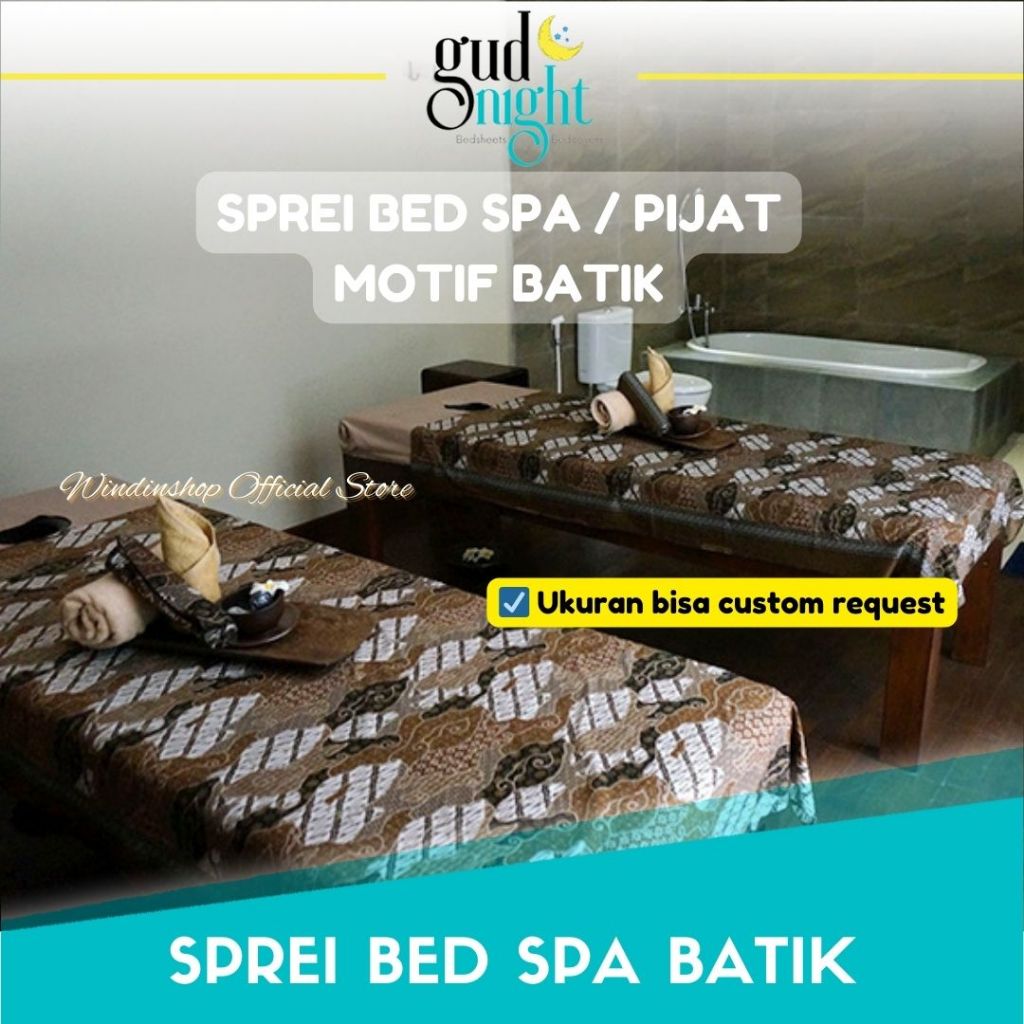 Jual SPREI BED SPA BATIK | SPREI PIJAT | SPREI LULUR | SPREI MASSAGE ...