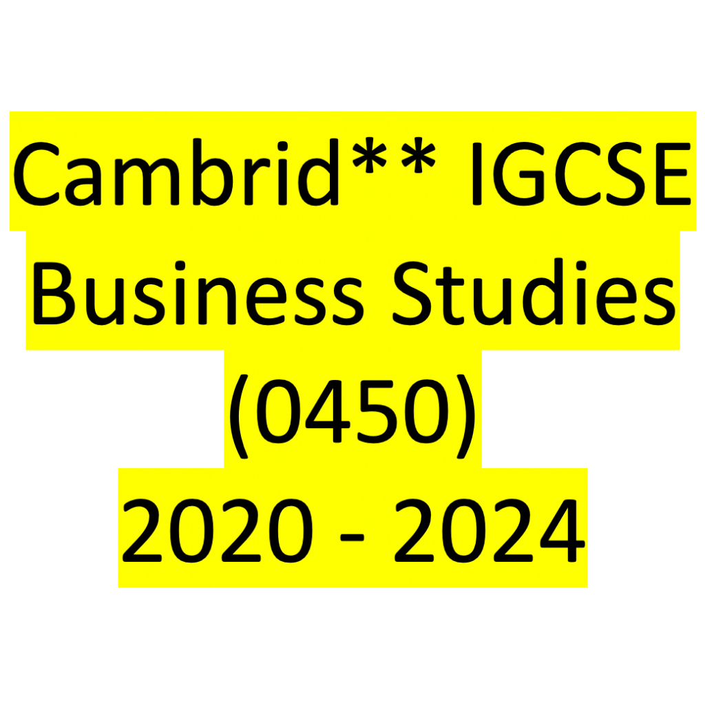 Jual IGCSE Business Studies 0450 Tahun 2020 - 2024 | Shopee Indonesia