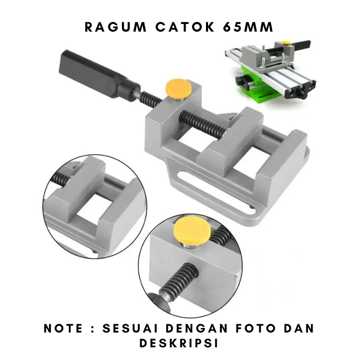 Jual Clamp Tanggem Bor Duduk Jepit Penjepit 65mm Ragum Quick Release ...